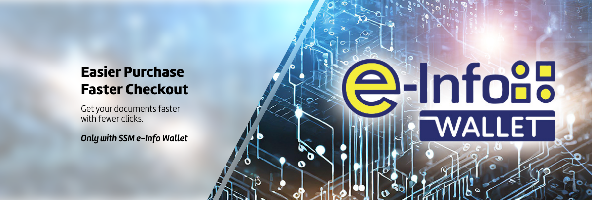 SSM e-Info - Official and Authorised Service Portal